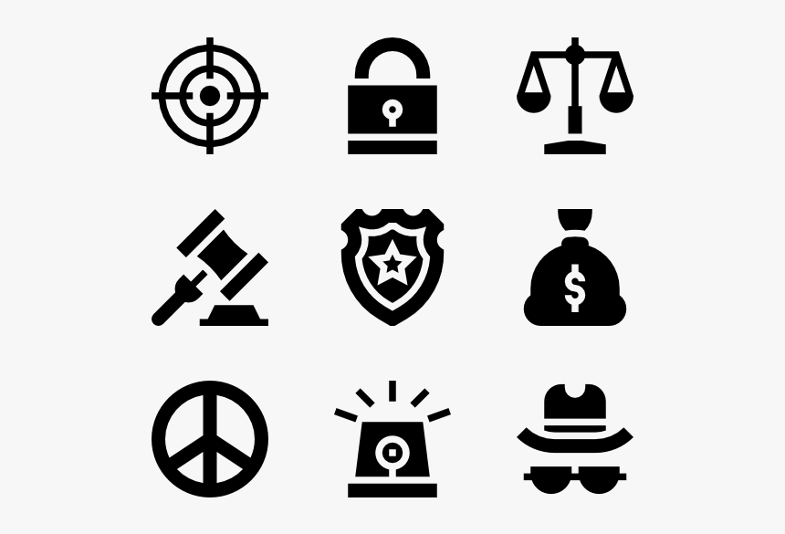 Law And Justice - Information Technology Icon Vector, HD Png Download ...