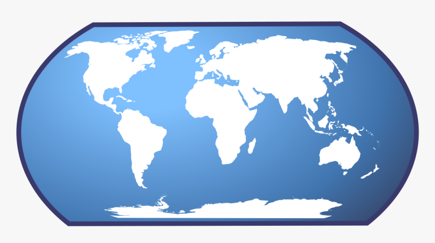 Map Of World Icon, HD Png Download , Transparent Png Image - PNGitem