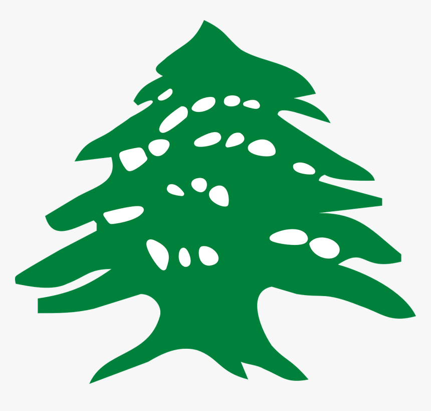 Green, Tree, Flag, Cedar - Cedar Tree Lebanon Flag, HD Png Download ...