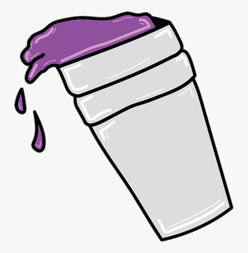 Purple Lean Clipart - Lean Cup Clip Art, HD Png Download , Transparent ...