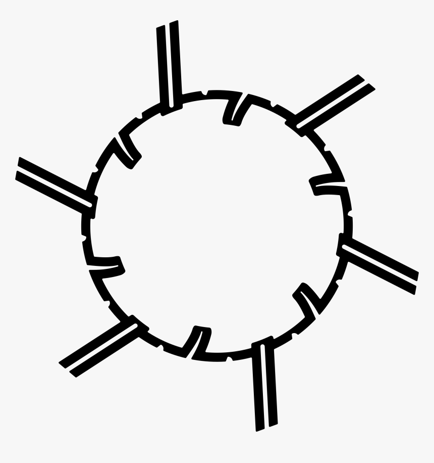 Transparent Spiked Circle, HD Png Download , Transparent Png Image ...