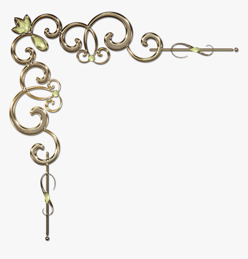 Decorative With Diamond In - Border Diamonds Png Transparent Background ...