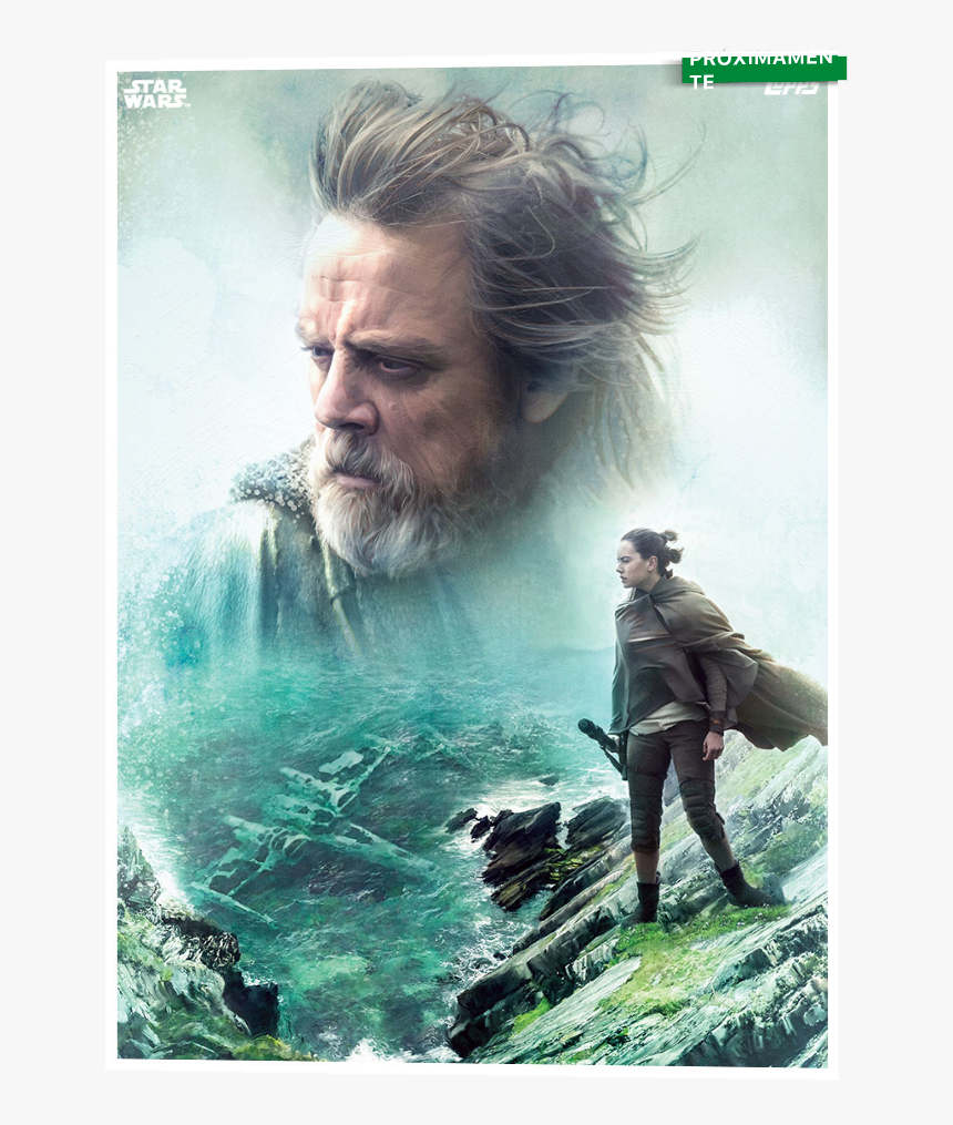Star Wars The Last Jedi Rey And Luke, HD Png Download , Transparent Png ...
