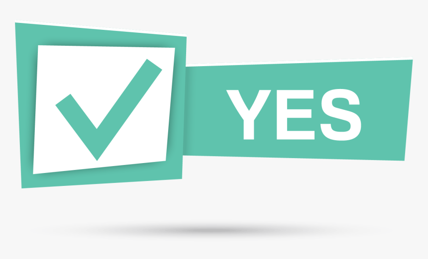 Yes - Sign, HD Png Download , Transparent Png Image - PNGitem