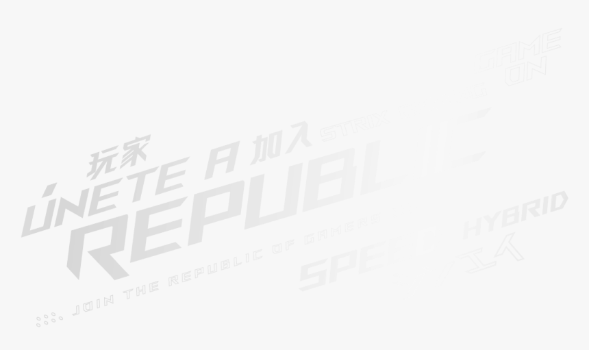 Asus Rog Cybertext, HD Png Download , Transparent Png Image - PNGitem