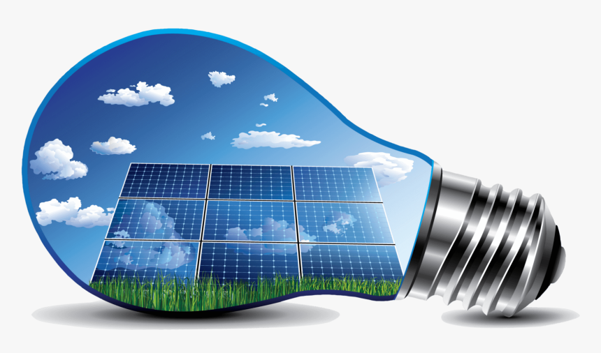 Solar Panel In Bulb, HD Png Download , Transparent Png Image - PNGitem