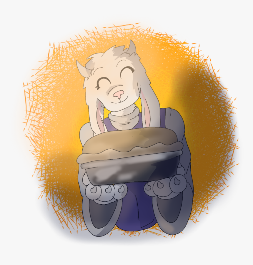 Transparent Toriel Png - Sitting, Png Download , Transparent Png Image ...