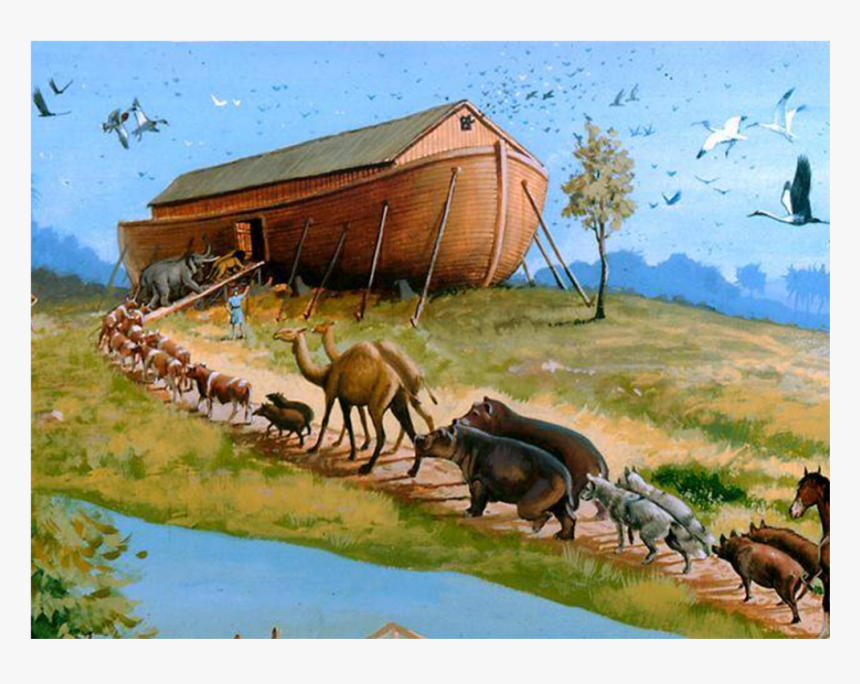 Animals Entering Noahs Ark, HD Png Download , Transparent Png Image ...
