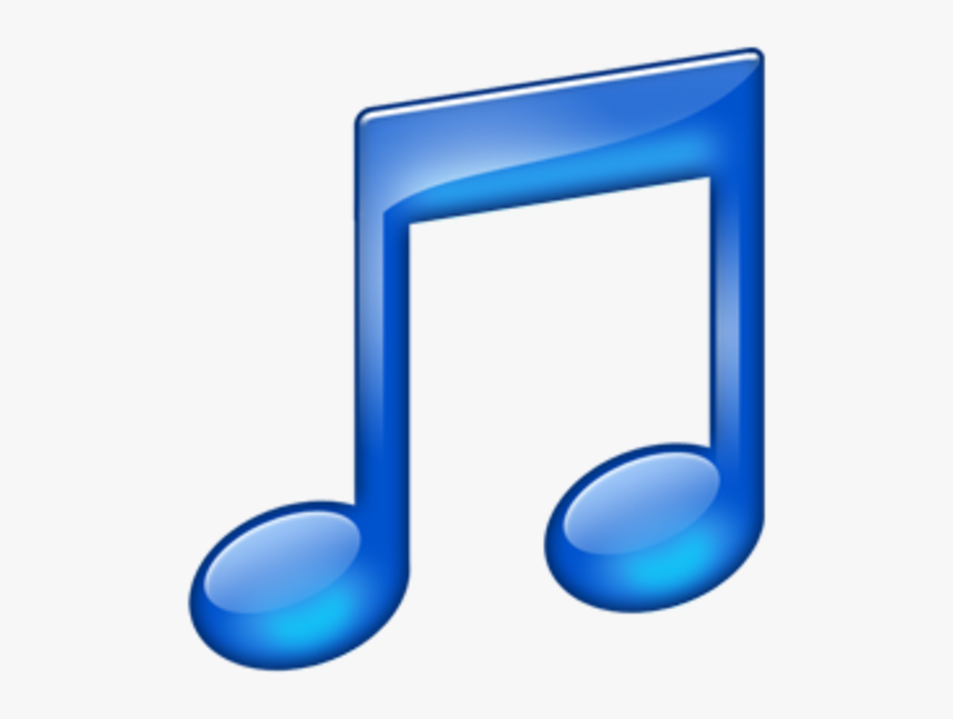 Music Icon - Music Note Png Blue, Transparent Png , Transparent Png ...