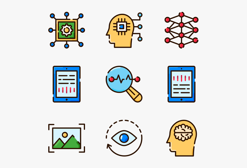 Artificial Intelligence - Automation Icons, HD Png Download ...