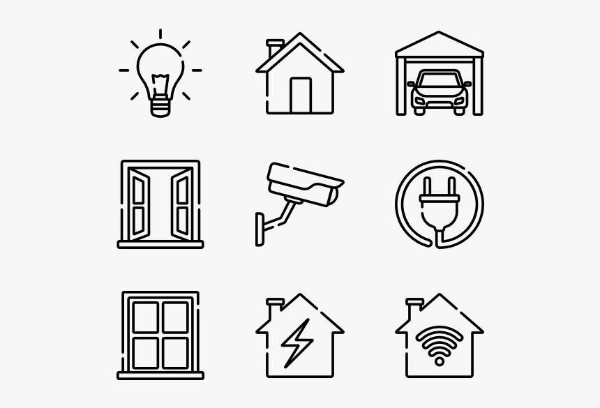 Home Automation - Iconos Domotica Png, Transparent Png , Transparent ...