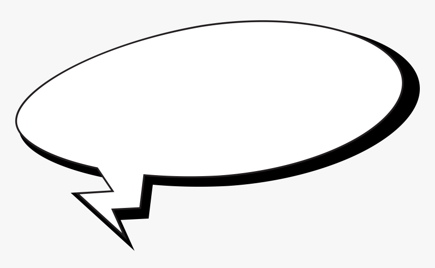 Speech Balloon Comics Text - Circle, HD Png Download , Transparent Png ...