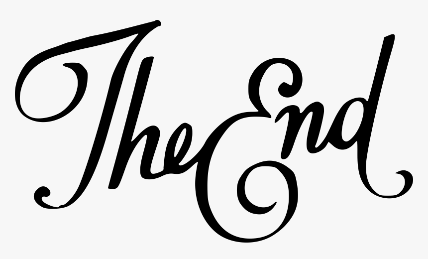 Transparent Images Pluspng Big - End Png, Png Download , Transparent ...