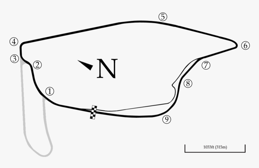 Pukekohe Park Raceway Track Map, HD Png Download , Transparent Png ...
