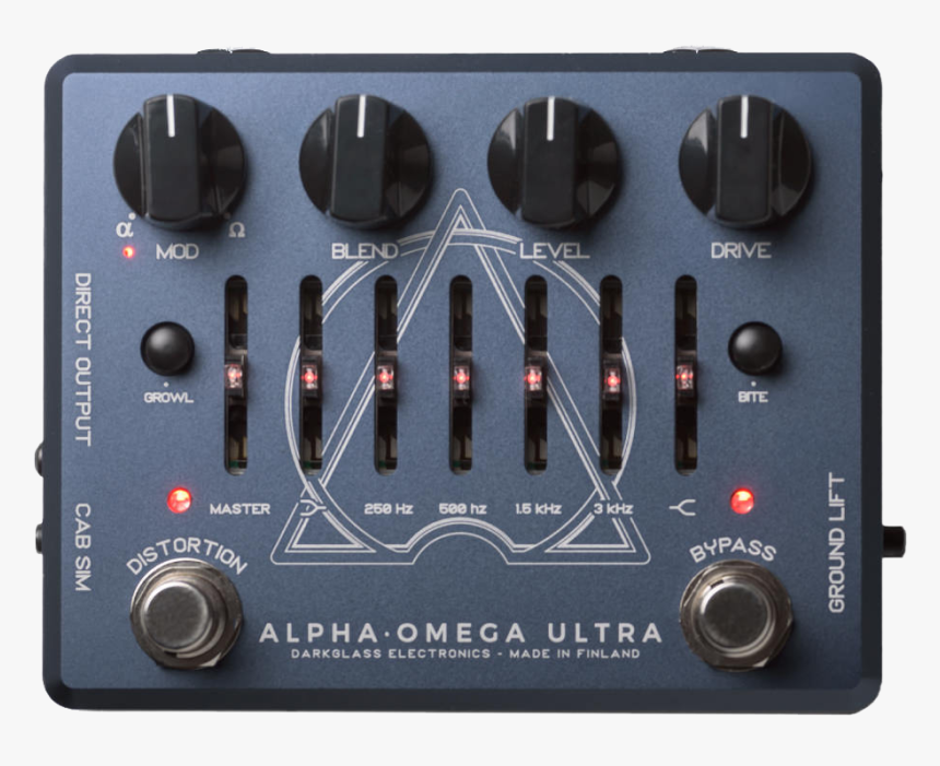 Darkglass Alpha Omega Ultra Dual Bass Preamp/od - Darkglass Alpha Omega ...