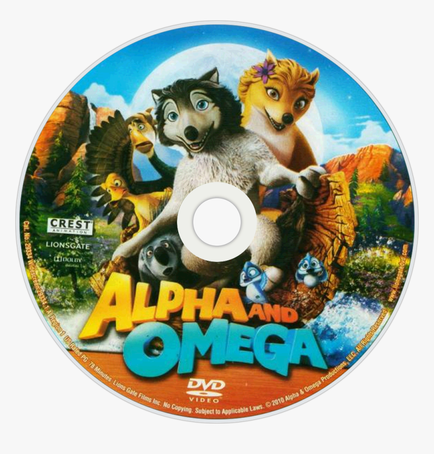 Alpha And Omega Dvd - Alpha And Omega Dvd Disc, HD Png Download ...