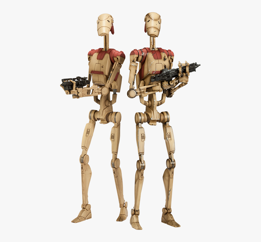 Battle Droid Png - Star Wars Red Battle Droid, Transparent Png ...