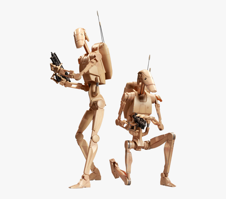 Star Wars Battle Droid Action Figure, HD Png Download , Transparent Png ...