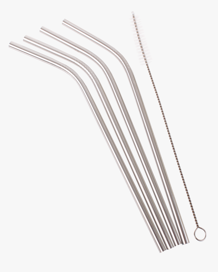 Metal Straws Transparent Png, Png Download , Transparent Png Image ...