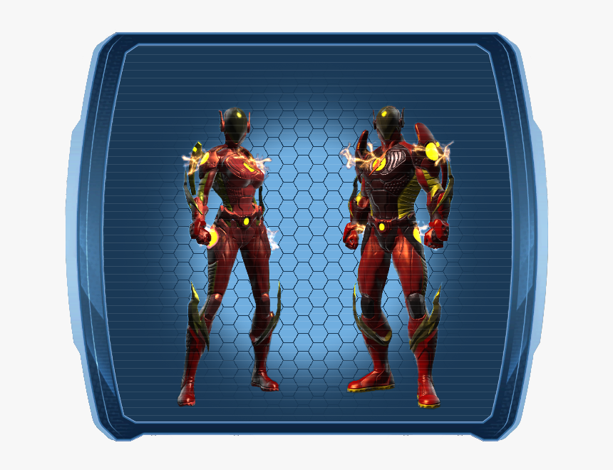 2048 - Enhanced Speed Force Spectrum Suit, HD Png Download ...