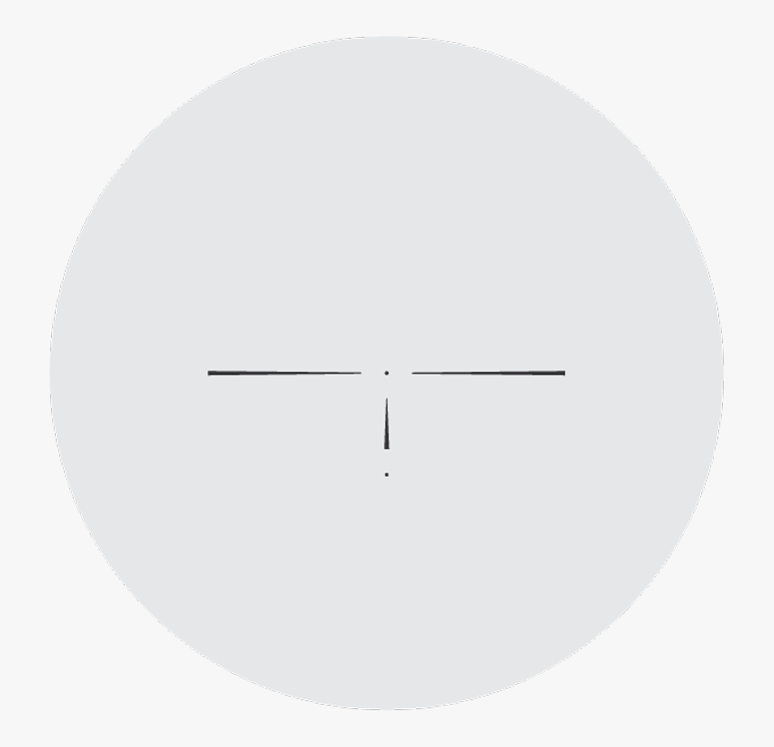 Np-2dd Reticle - Nightforce 2.5 10 Reticle, HD Png Download ...