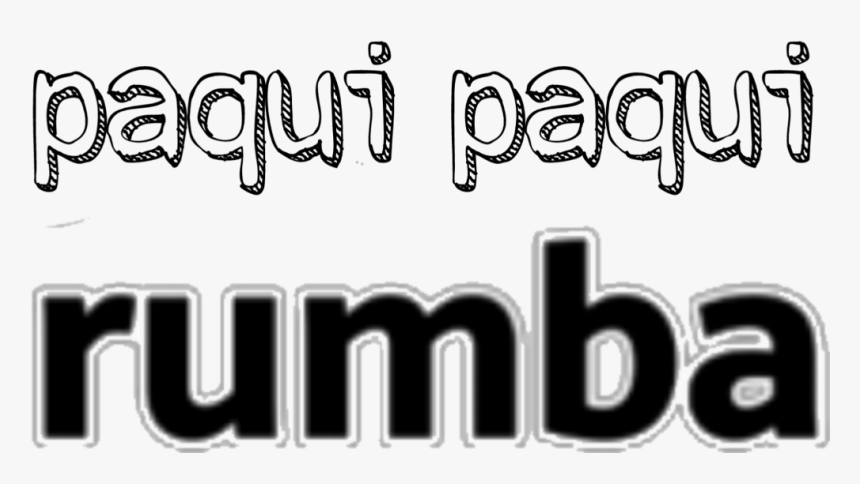 #rumba - Calligraphy, HD Png Download , Transparent Png Image - PNGitem