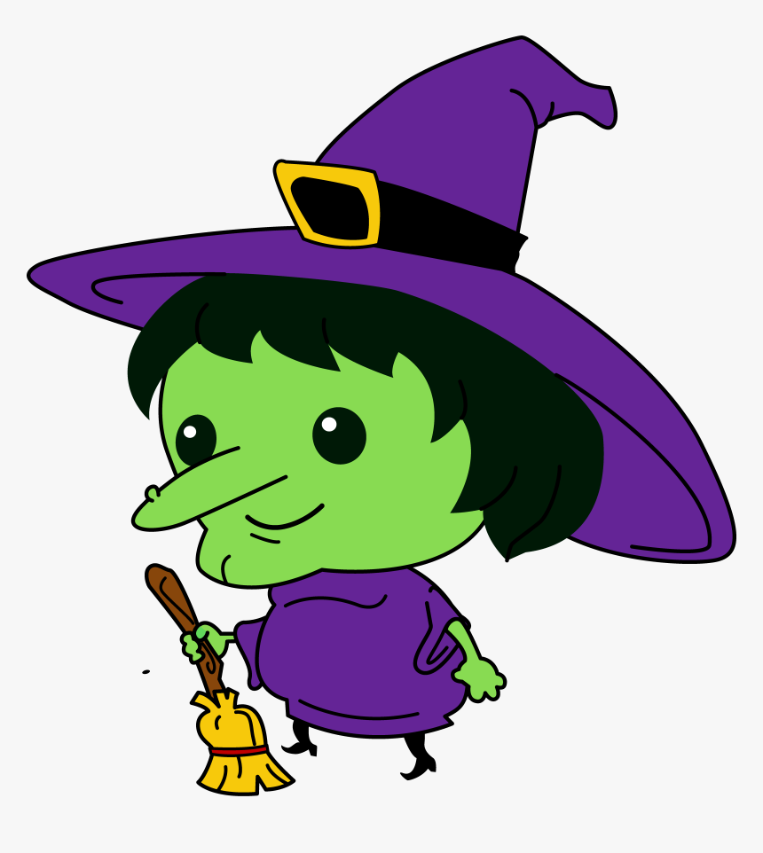 Clipart Witch - Clip Art Witch Face, HD Png Download , Transparent Png ...