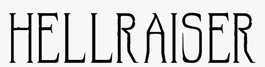 Hellraiser - Hellraiser Logo Font, HD Png Download , Transparent Png ...