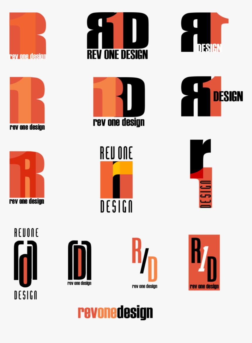 Lisabermandesign Revone-logosketches, HD Png Download , Transparent Png ...