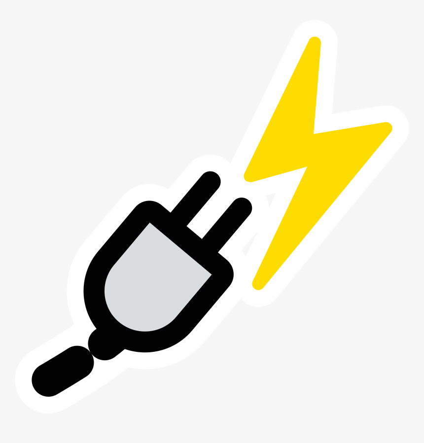 Plug Clipart Computer - Power Source Clipart, HD Png Download ...