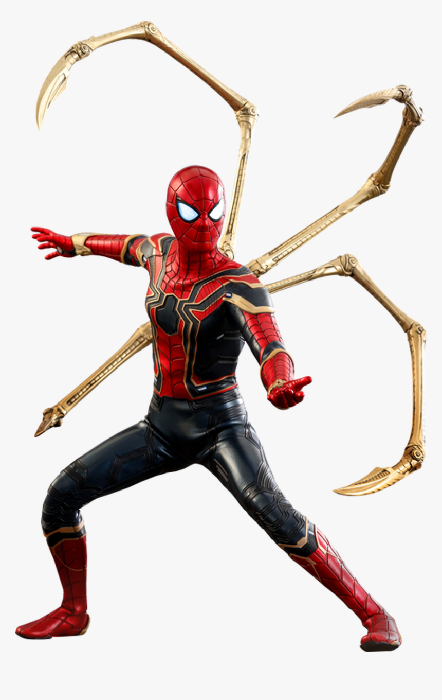 Spider Man Infinity War Suit, HD Png Download , Transparent Png Image ...