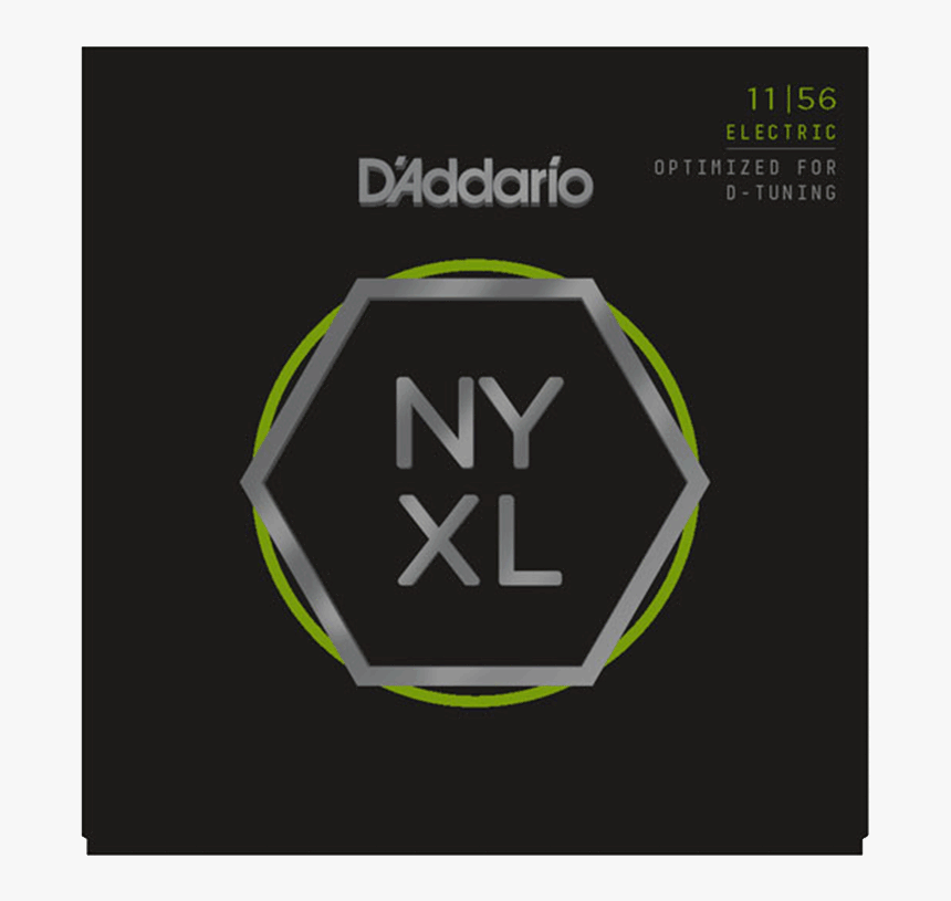 D Addario Nyxl 11-56 Electric Guitar Strings - Emblem, HD Png Download ...