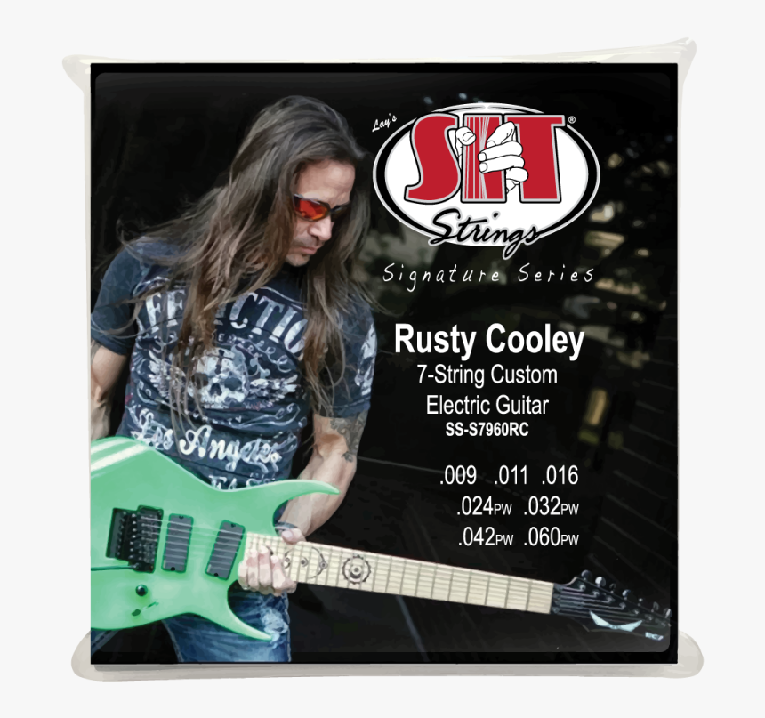 Rusty Cooley Signature 7-string, HD Png Download , Transparent Png ...