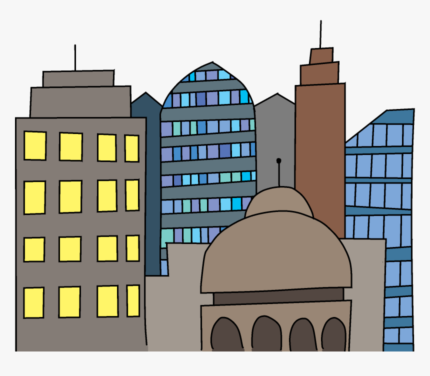 Transparent Cartoon Buildings, HD Png Download , Transparent Png Image ...