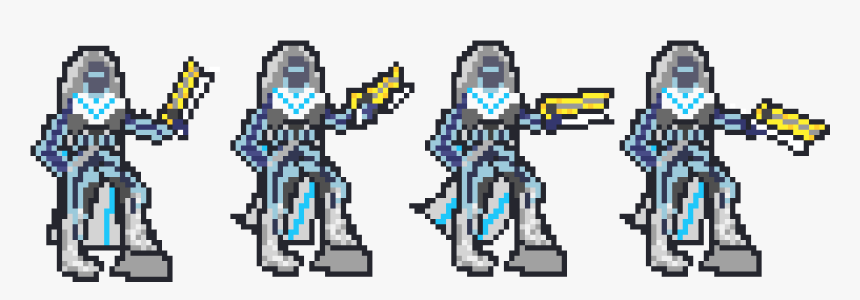 Destiny 2 Pixel Art Hunter, HD Png Download , Transparent Png Image ...