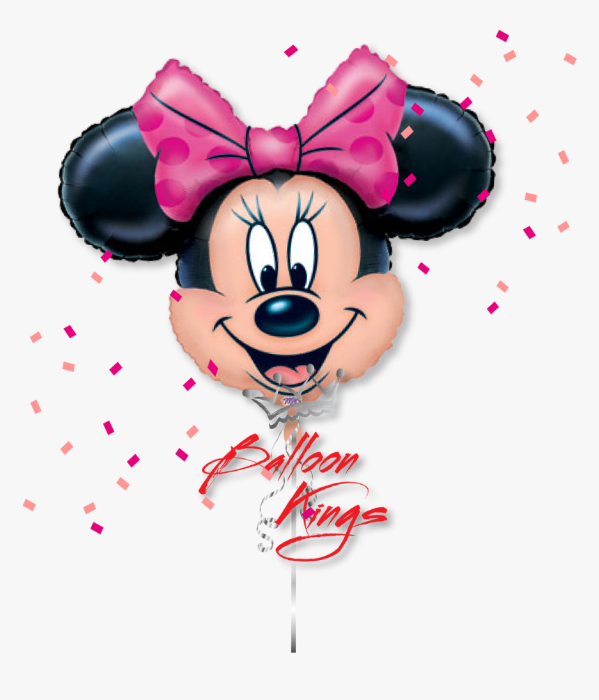 Minnie Face Png - Minnie Mouse Balloons Png, Transparent Png ...