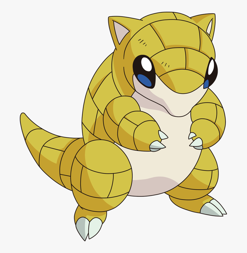 Pokemon Sandshrew, HD Png Download , Transparent Png Image - PNGitem