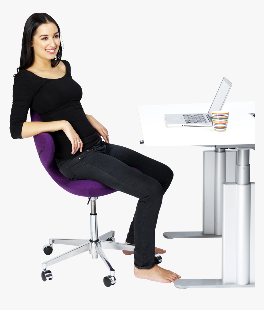 Person Sitting Png Person Sitting - Office Chair, Transparent Png ...