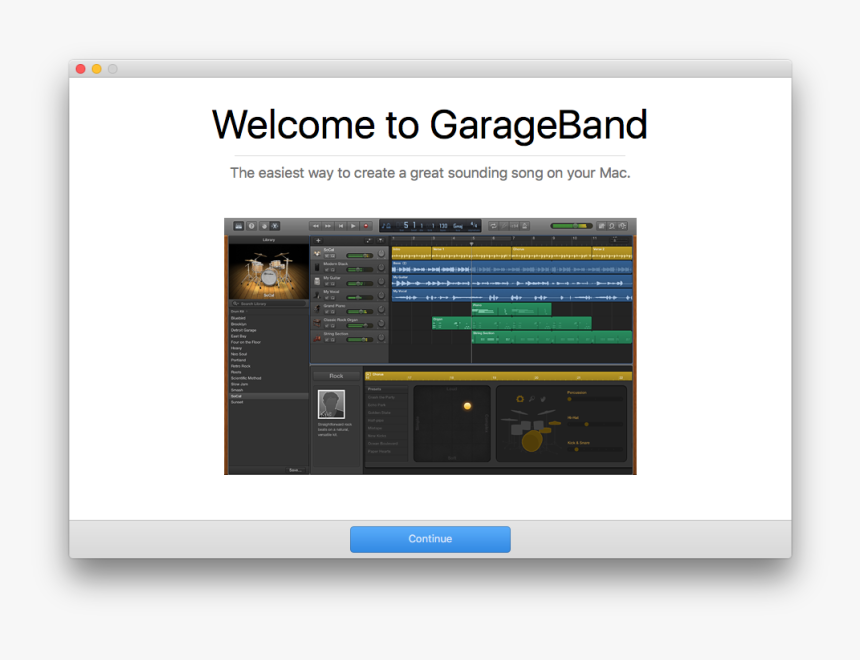 Garageband Splash Screen - Garageband, HD Png Download , Transparent ...