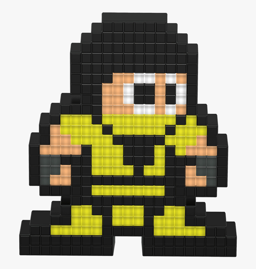 Sub Zero Pixel Art - Pixel Art Mortal Kombat, HD Png Download ...