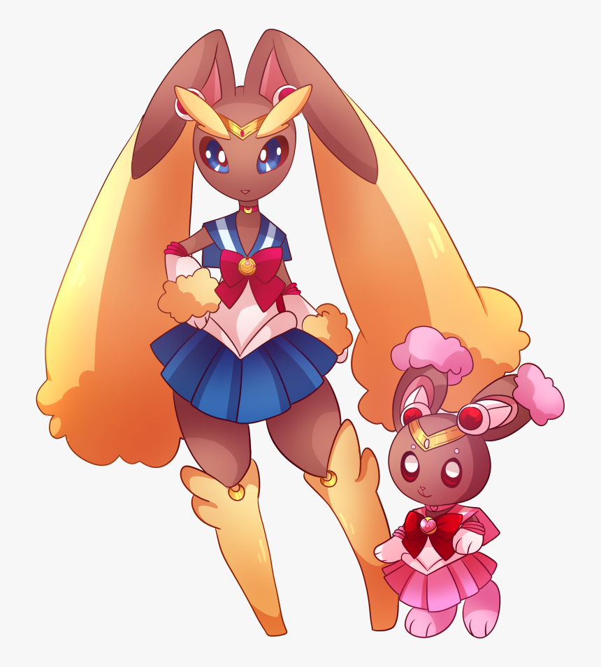 Scorbunny And Buneary, HD Png Download , Transparent Png Image - PNGitem