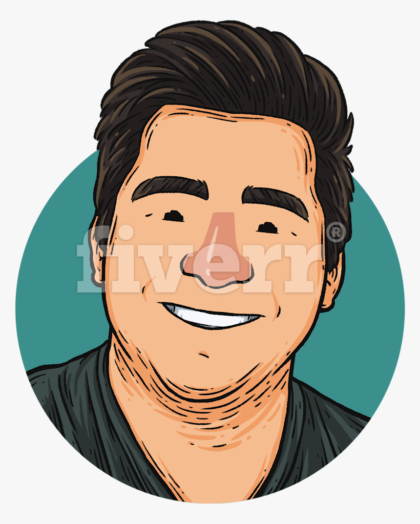 Draw Semi Realistic Cartoon Avatar Based From Your - Illustration, HD ...