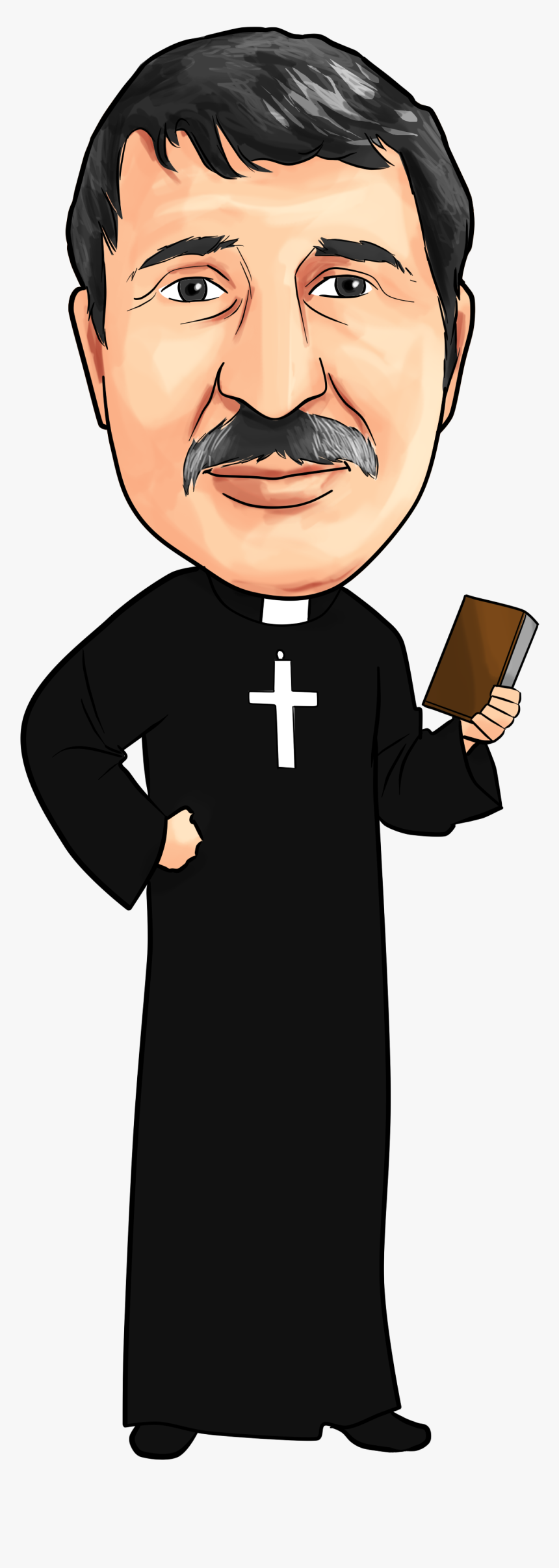 Priest - Cartoon Priest, HD Png Download , Transparent Png Image - PNGitem