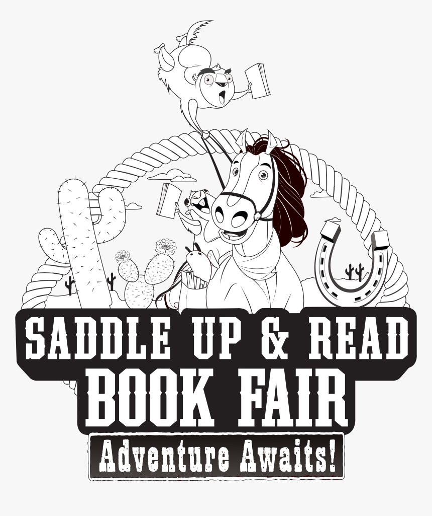 Scholastic Canada Fairs Webart - Saddle Up And Read Book Fair, HD Png ...