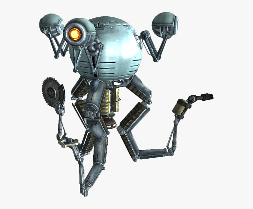 Nukapedia The Vault - Mr Gutsy Fallout, HD Png Download , Transparent ...