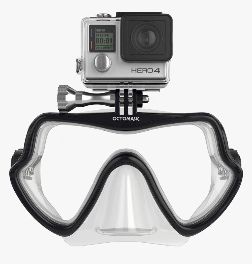 Gopro Clip Scuba Mask - Gopro Mask, HD Png Download , Transparent Png ...