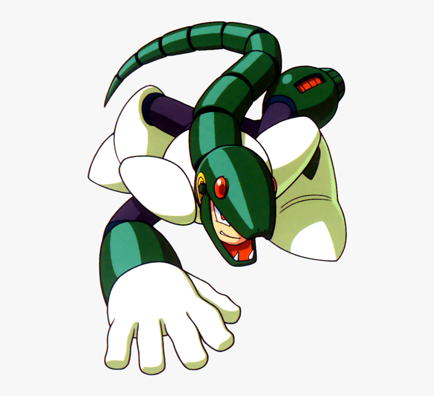 Snakeman - Snake Man Mega Man, HD Png Download , Transparent Png Image ...