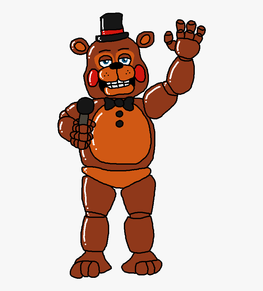 Toy Freddy - Easy Drawing Of Toy Freddy, HD Png Download , Transparent ...