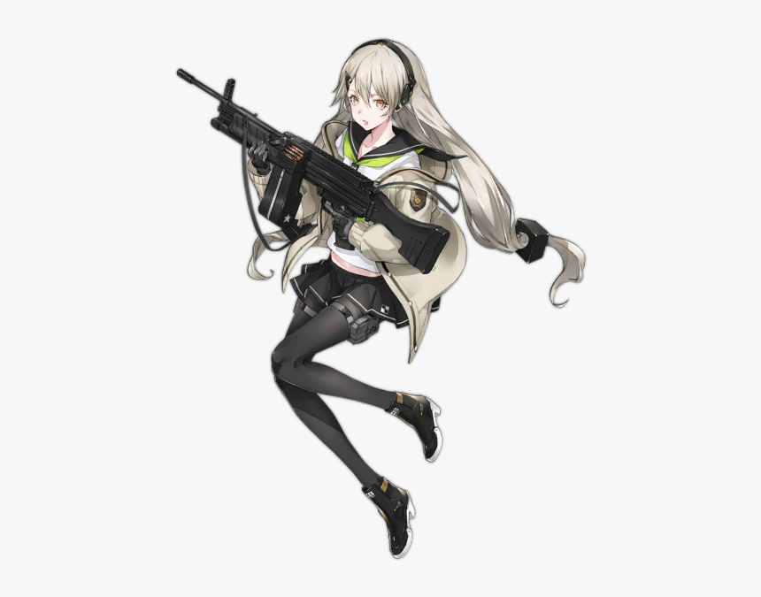 Girls - Girls Frontline Scar H, HD Png Download , Transparent Png Image ...