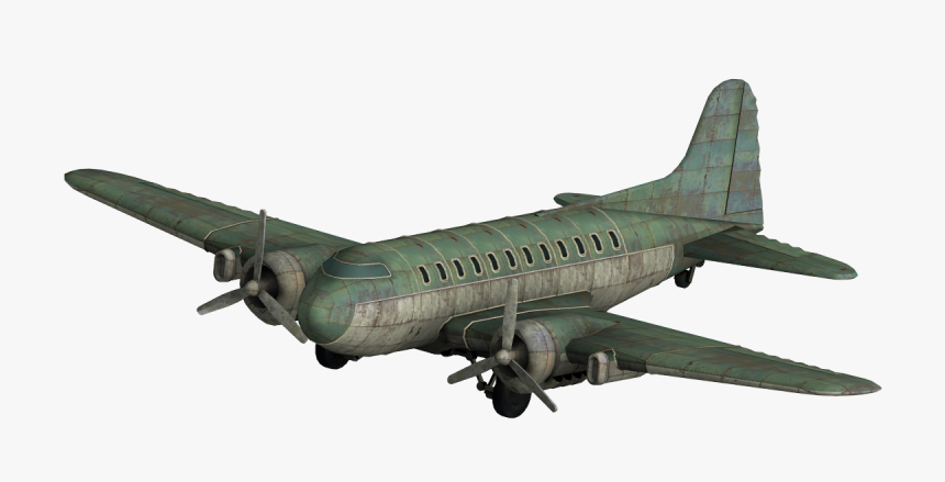 Jet Airliner Fallout 3, HD Png Download , Transparent Png Image - PNGitem